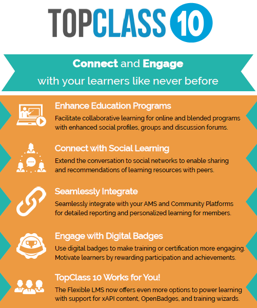 What's new in TopClass LMS version 10?